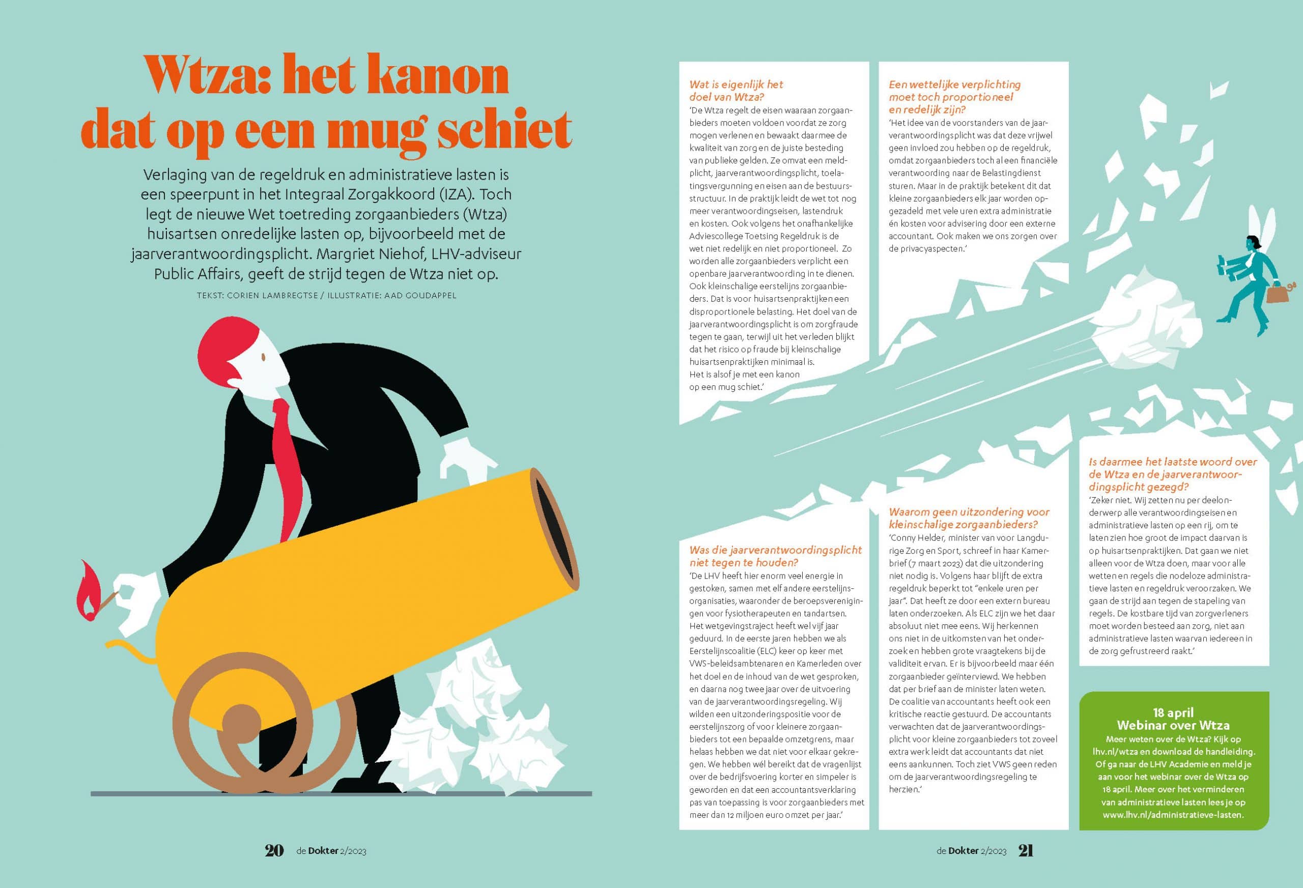 Wtza: het kanon dat op een mug schiet – LHV