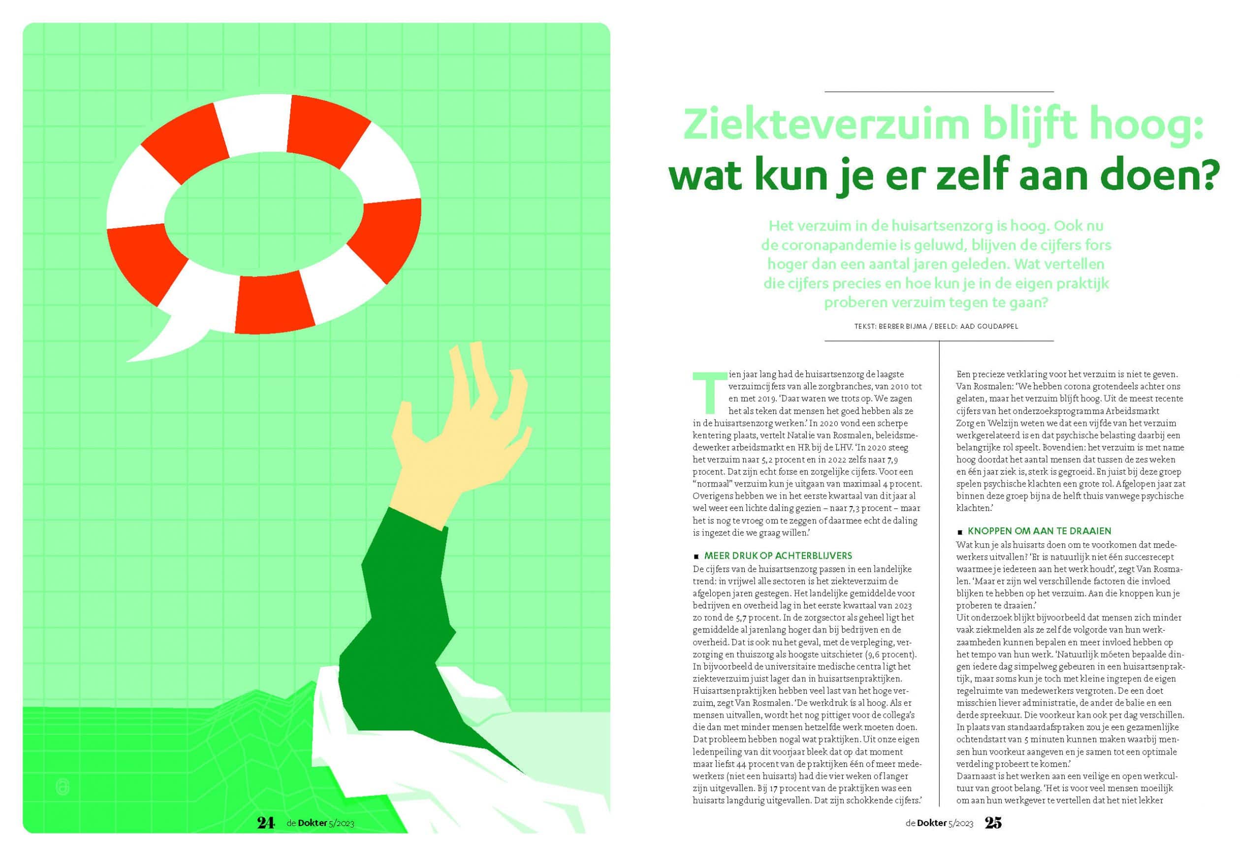 Ziekteverzuim blijft hoog: wat kun je er zelf aan doen? – LHV Ziekteverzuim blijft hoog: wat kun je er zelf aan doen? – LHV